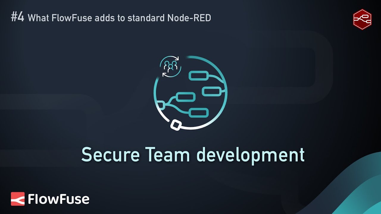 Why FlowFuse? Reason #4: FlowFuse adds team development to Node-RED