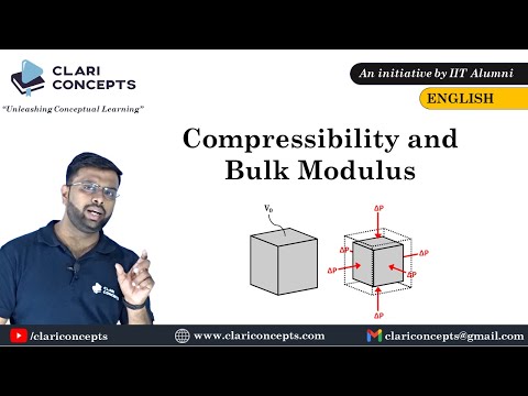 Compressibility and Bulk Modulus explained conceptually (English)