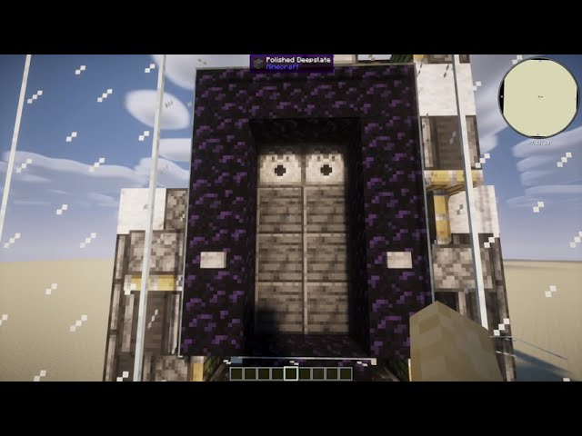 Nether Portal Piston Door Prototypes Minecraft Map