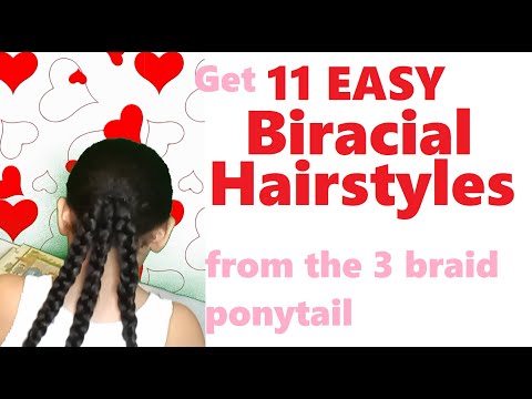 11EASY Biracial Hair Styles