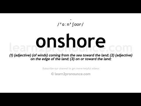 How to pronounce Onshore | English pronunciation