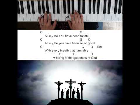 Goodness of God Chorus Piano Tutorial