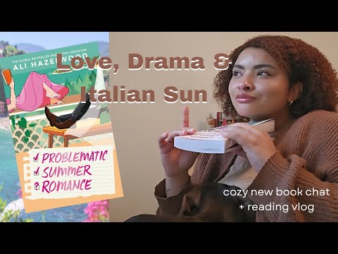 Problematic Summer Romance by Ali Hazelwood | cozy reading vlog (includes some spoilers)