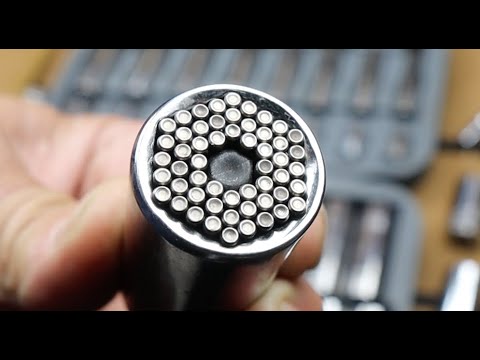 Hard No? The Gator Grip Universal Socket 7mm-19mm in one socket. Not 100% worthless. Maybe 97% awful