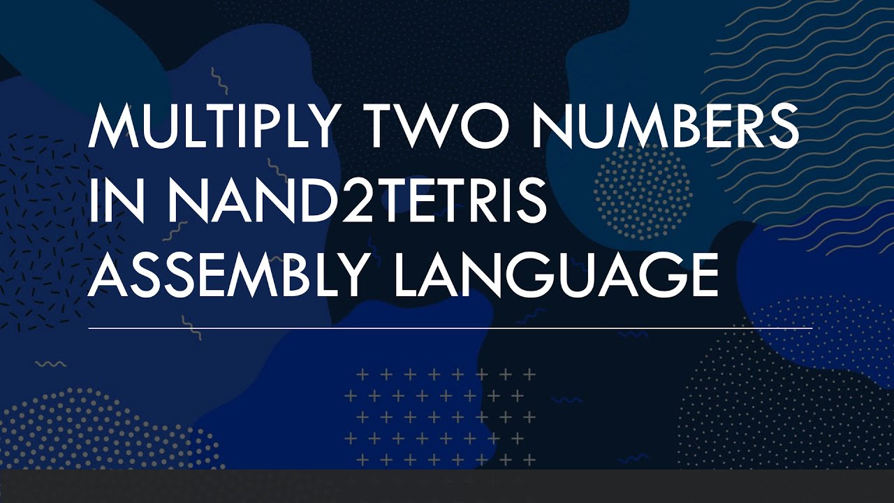 Nand2Tetris Assembly Language 