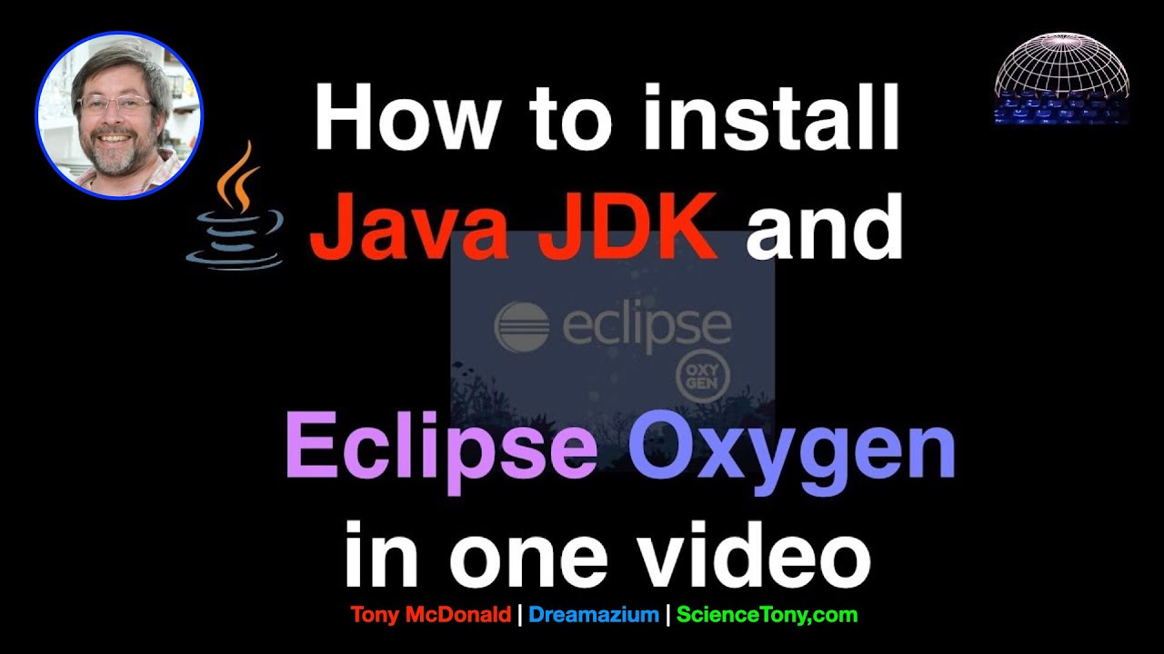 Install Java JDK & Eclipse Oxygen on Windows
