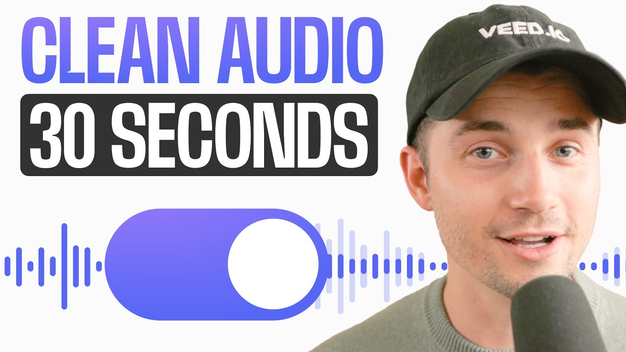 How to REMOVE Background Noise 🔉 | AI Clean Audio