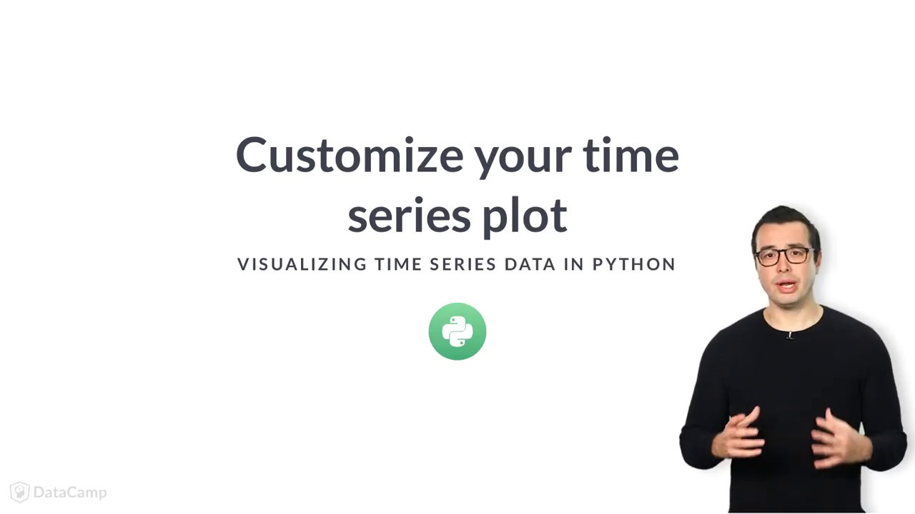 Python Tutorial: Customize your time series plot