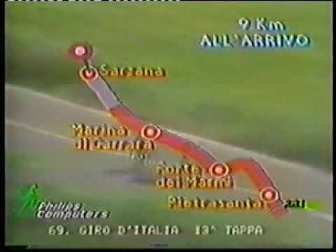 GIRO D'ITALIA 1986 SARZANA VAN POPPEL