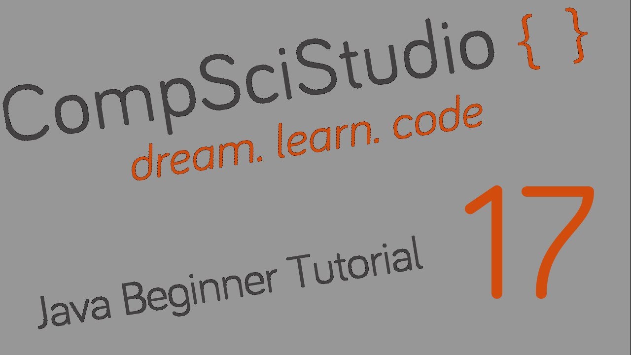 Java Beginner Programming Tutorial 17 Switch Statement
