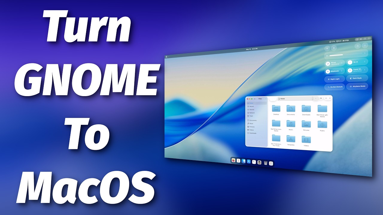 This Is How To Turn Fedora Linux Into MacOS