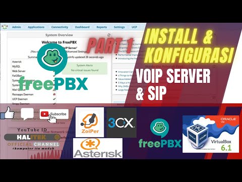 install voip dan softphone (FREE PBX, 3CX, ZOIPER 3)