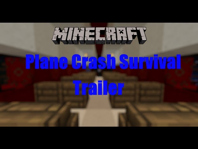 Plane Crash Survival (Multiplayer Survival Map) Minecraft Map