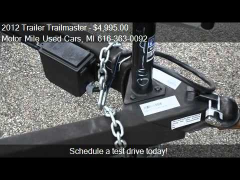 2012 Trailer Trailmaster 7x16 enclosed trailer - for sale in