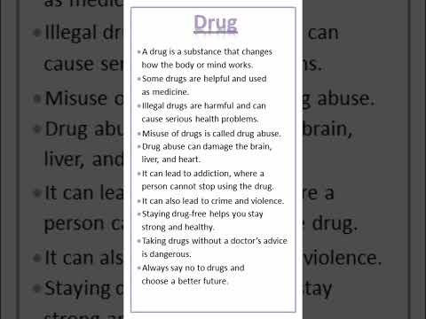 Essay on Drug | 15 Lines on Drugs | drug Addiction #short #ytshorts #drug #drugaddiction #tobacco