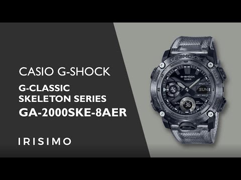 CASIO G-SHOCK G-CLASSIC GA-2000SKE-8AER SKELETON SERIES | IRISIMO