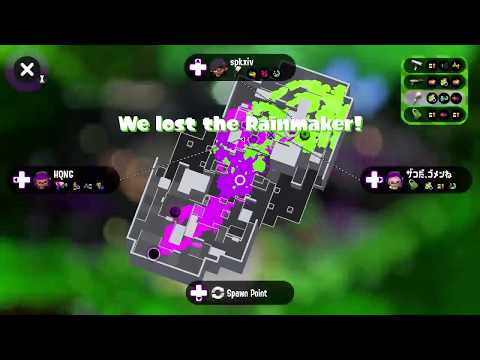 Splatoon 2 – Nintendo Switch Gameplay – Rainmaker – Inkblot Art Academy ...