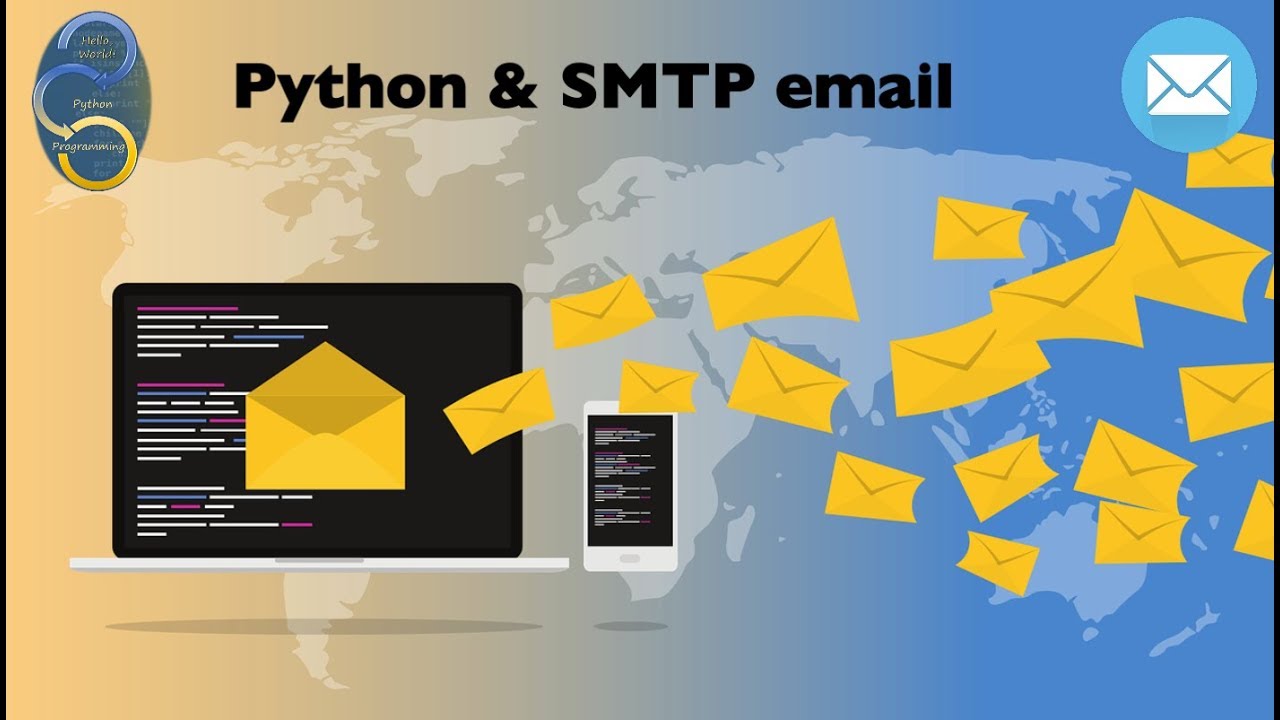 Python Programming - Python & Simple Mail Transfer Protocol (SMTP) email - Paul Mahon