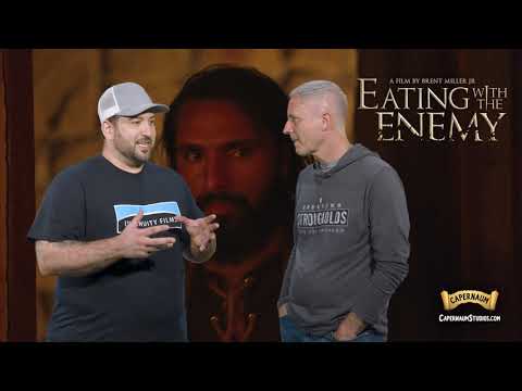 Brent Miller from Ingenuity Films at Capernaum Studios Filming "Eating with the Enemy"