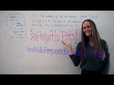 The Maths Prof: Parallel & Perpendicular Lines
