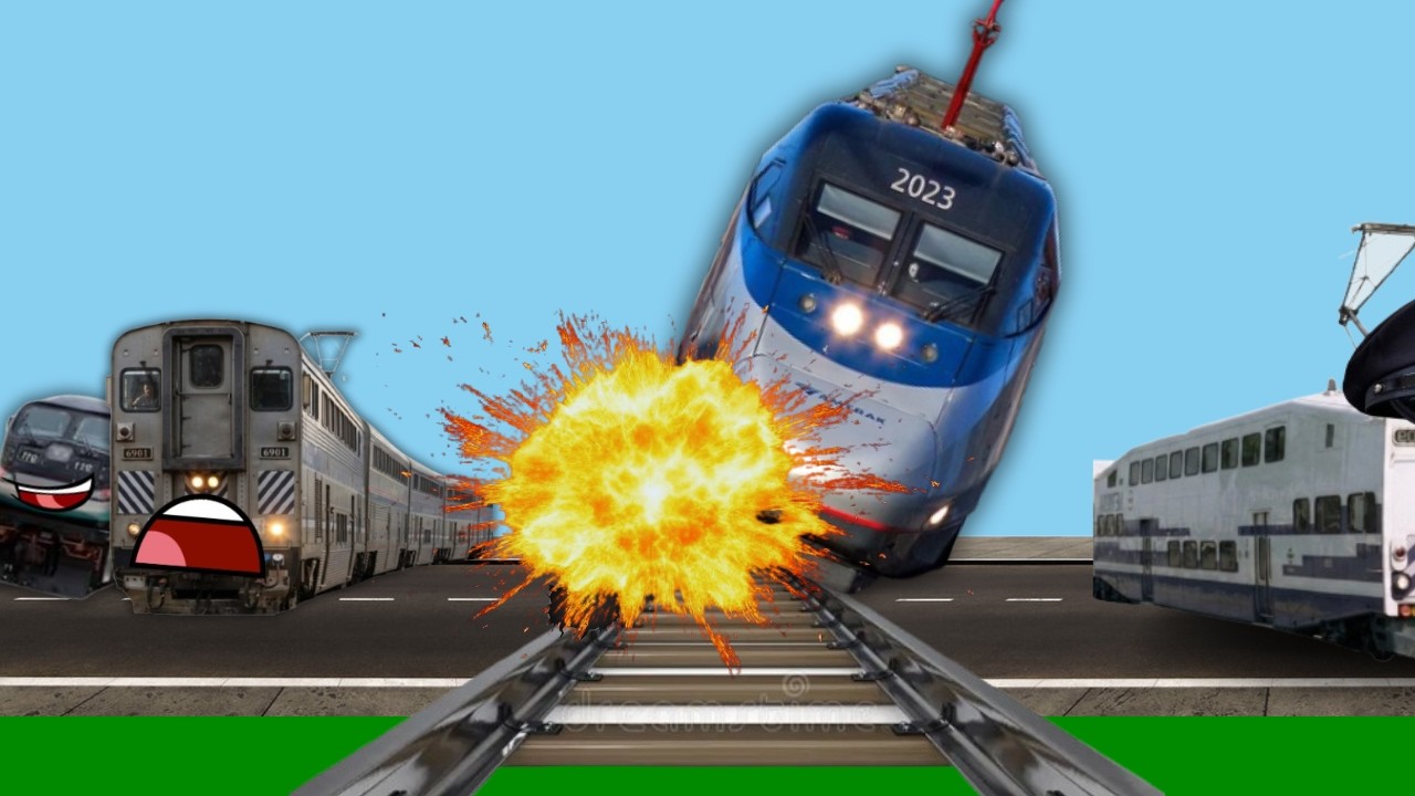 The bombardier movie, EP 11, A acela crash💥🚅(2026)