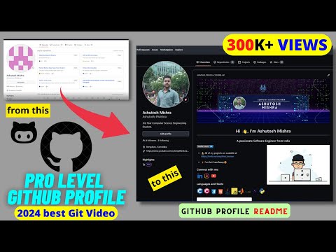 Make Your GitHub Profile Looks Pro & Next Level | Amazing GitHub README Profile (New Updates) 2025
