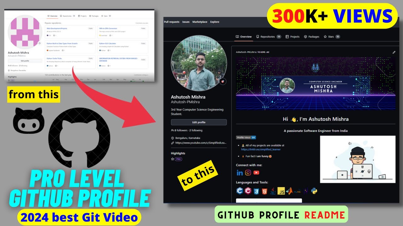 Make Your GitHub Profile Looks Pro & Next Level | Amazing GitHub README Profile (New Updates) 2026