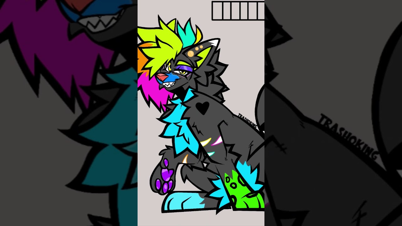 Sparkledog Adopt. Base by Trash0king on Deviantart. #adoptable #furry #art