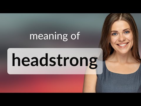 Understanding the Phrase "Headstrong": A Guide to Assertive Language