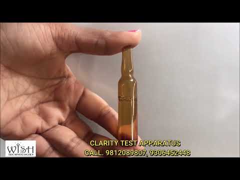 CLARITY TEST APPARATUS