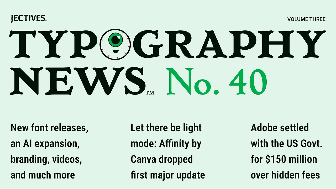 Typography News No. 40