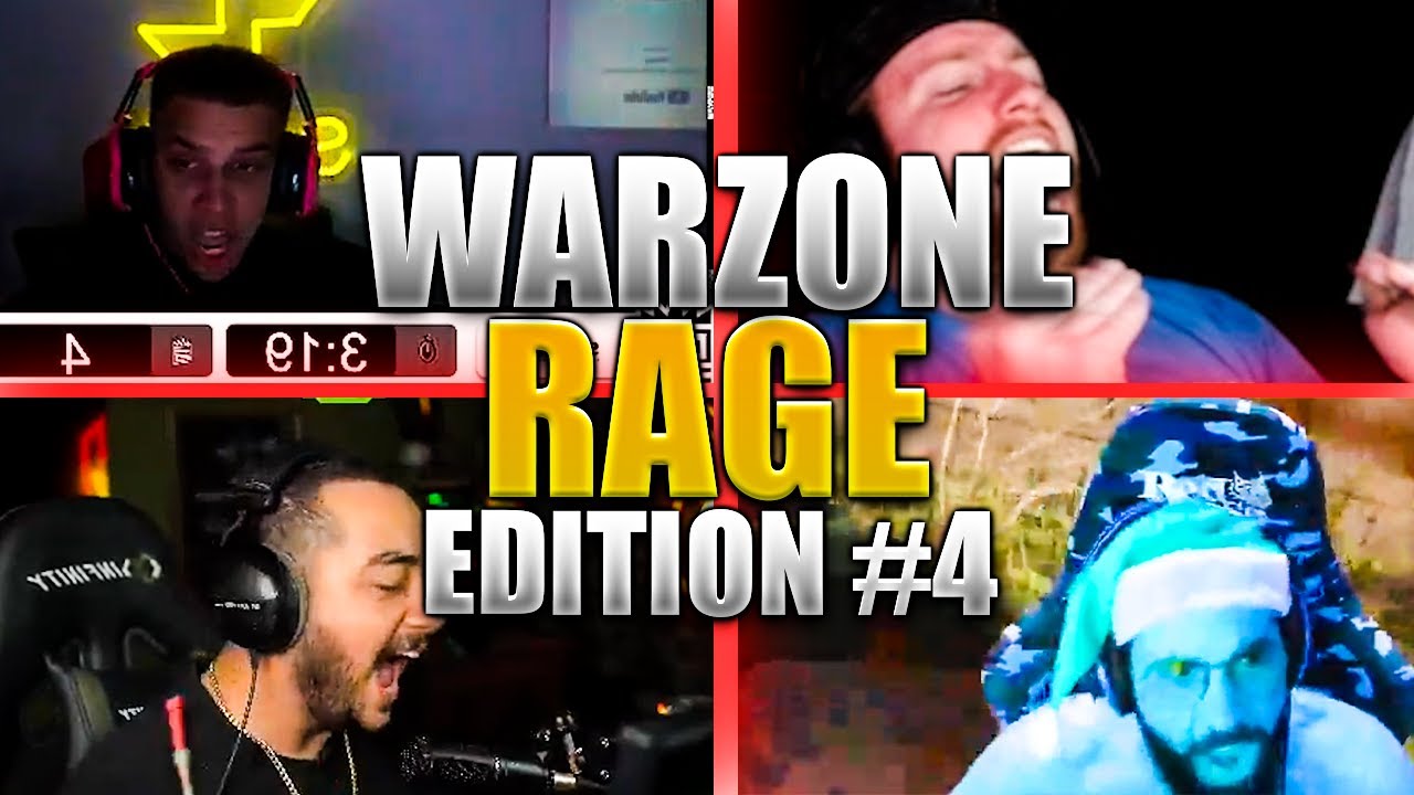ULTIMATE Warzone Rage Compilation #4