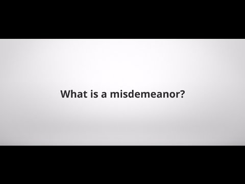 What Is A Misdemeanor? | Rapid City, SD Defense Lawyer