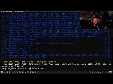 Rust - The slimmest Docker image for Axum and Tokio