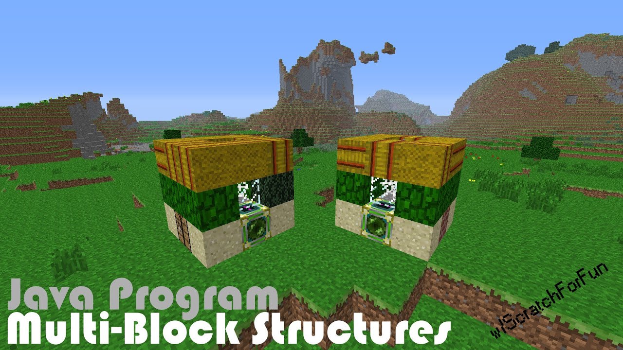 [1.6.2] Multi-Block Structure Creator :: Minecraft Modding Tutorials :: by ScratchForFun