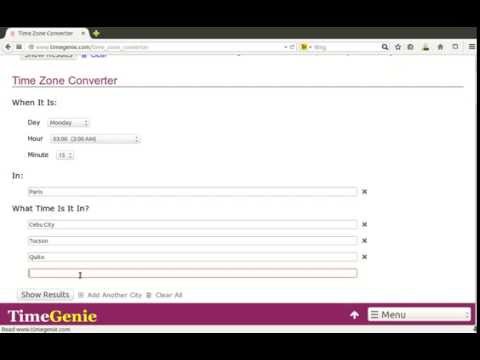 Time Zone Converter (Extended Edition)