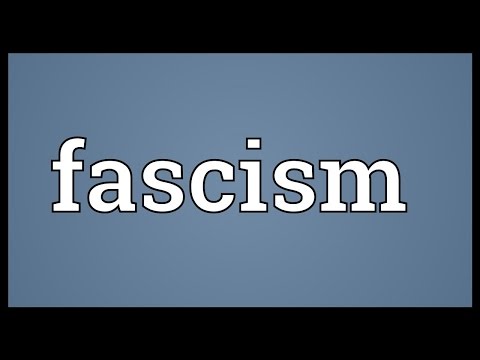 Fascism Meaning