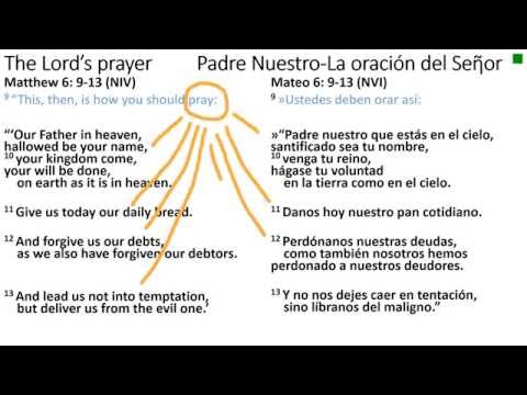 The Lord's prayer/Padre nuestro ( bilingual)