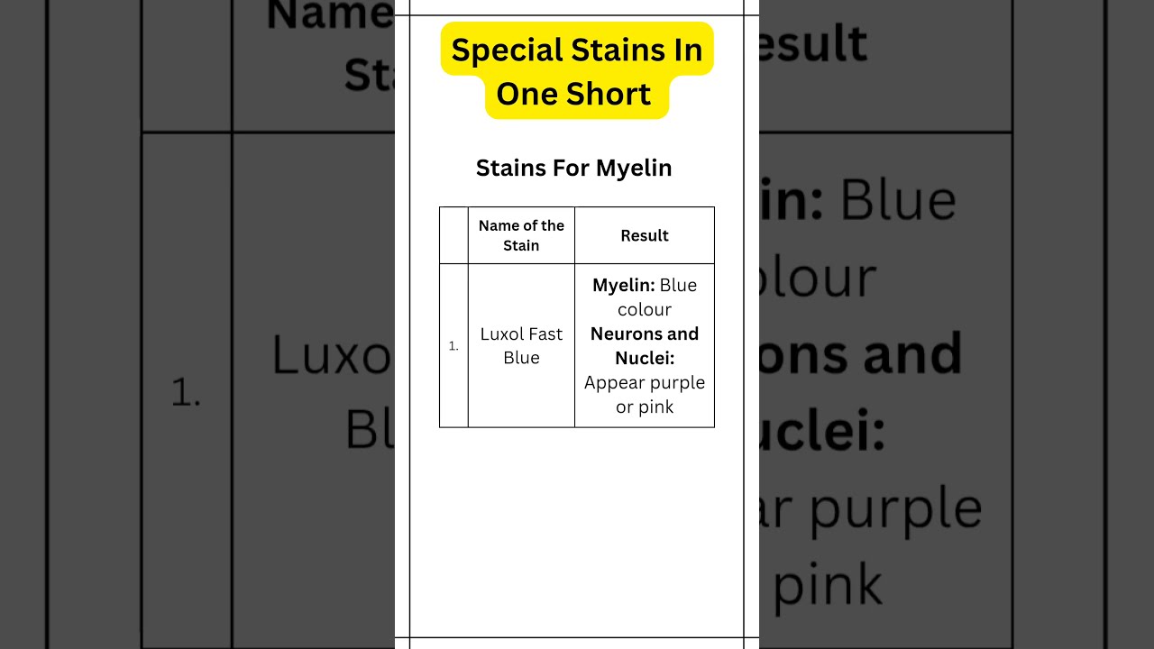 Special Stains In Histopathology.#MLTMCQ​ #RRBLabAssistant​ #LabSuperintendent​ #MLTExamPreparation​