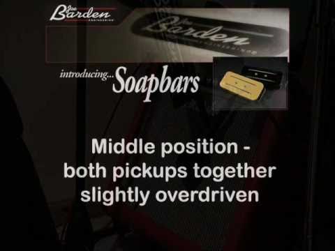 JBE (Joe Barden) Soapbar P-90 Guitar Pickups - Set of Two - | Reverb