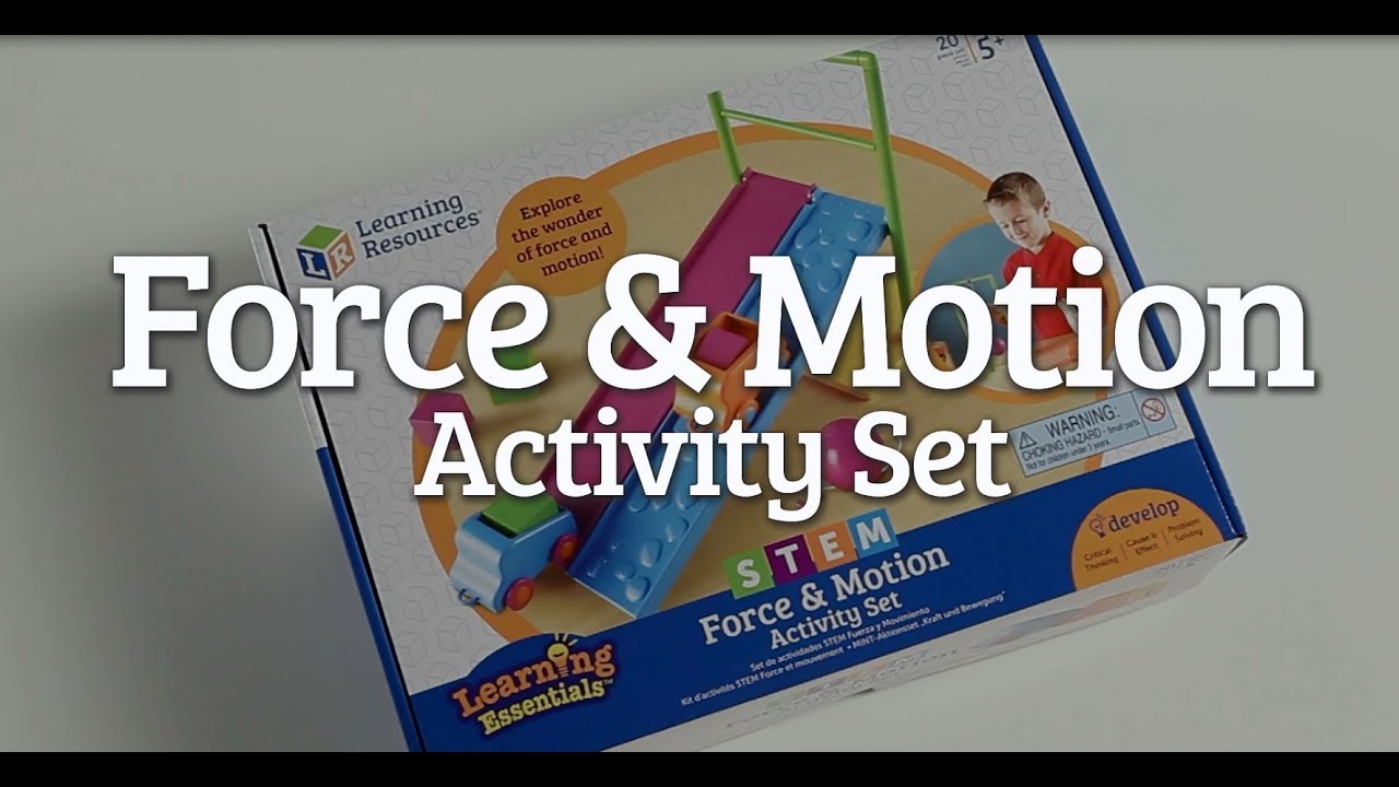 Learning Resources STEM - Force and Motion Activity Set