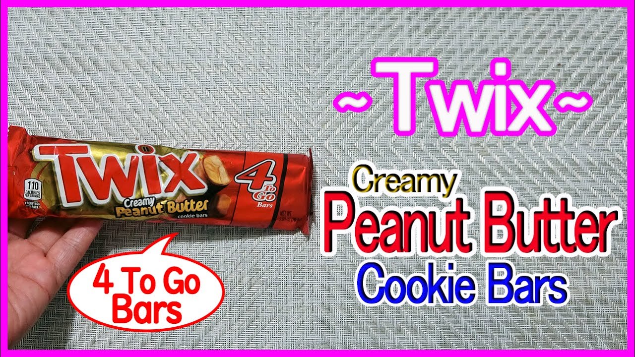 Twix Creamy Peanut Butter Cookie Bars 4 To Go Bars