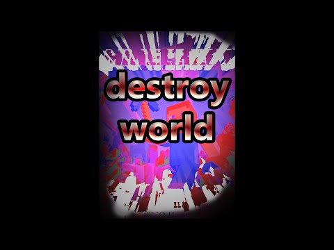 how to destroy a minecraft world with commands