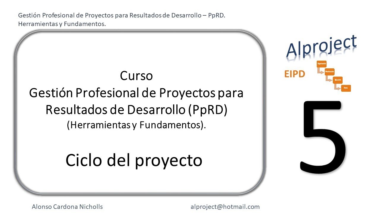 05 Ciclo de vida del Proyecto