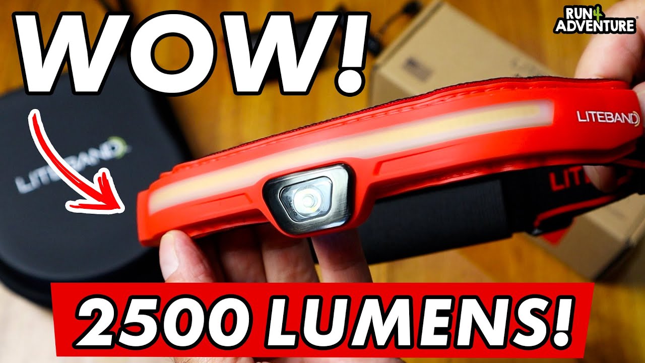 Liteband PRO 2500 PureHD™ Multi-Beam Rechargeable Headlamp | A Runner's Review | Run4Adventure
