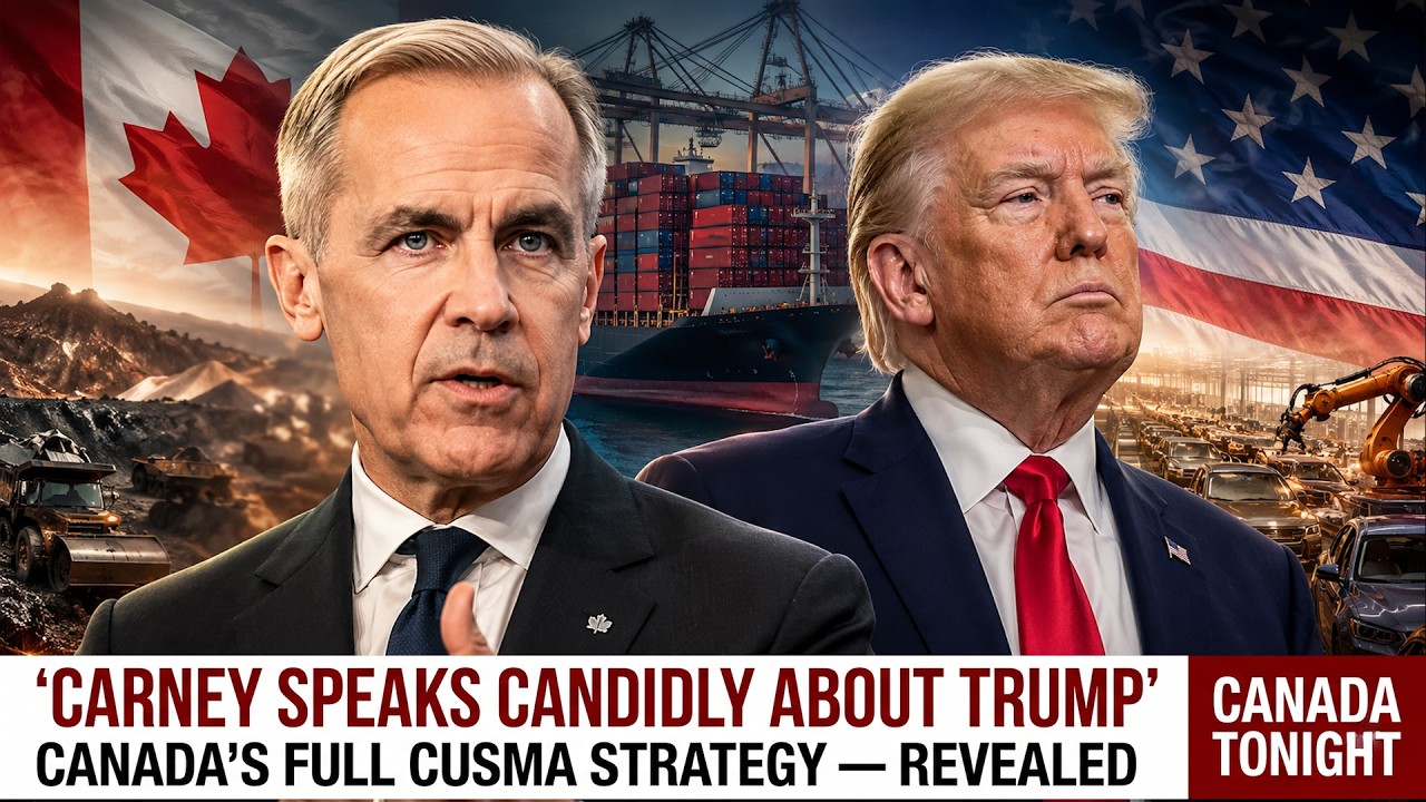 Carney Opens Up About Trump, CUSMA & Why Canada Refuses to Use Energy as a Weapon