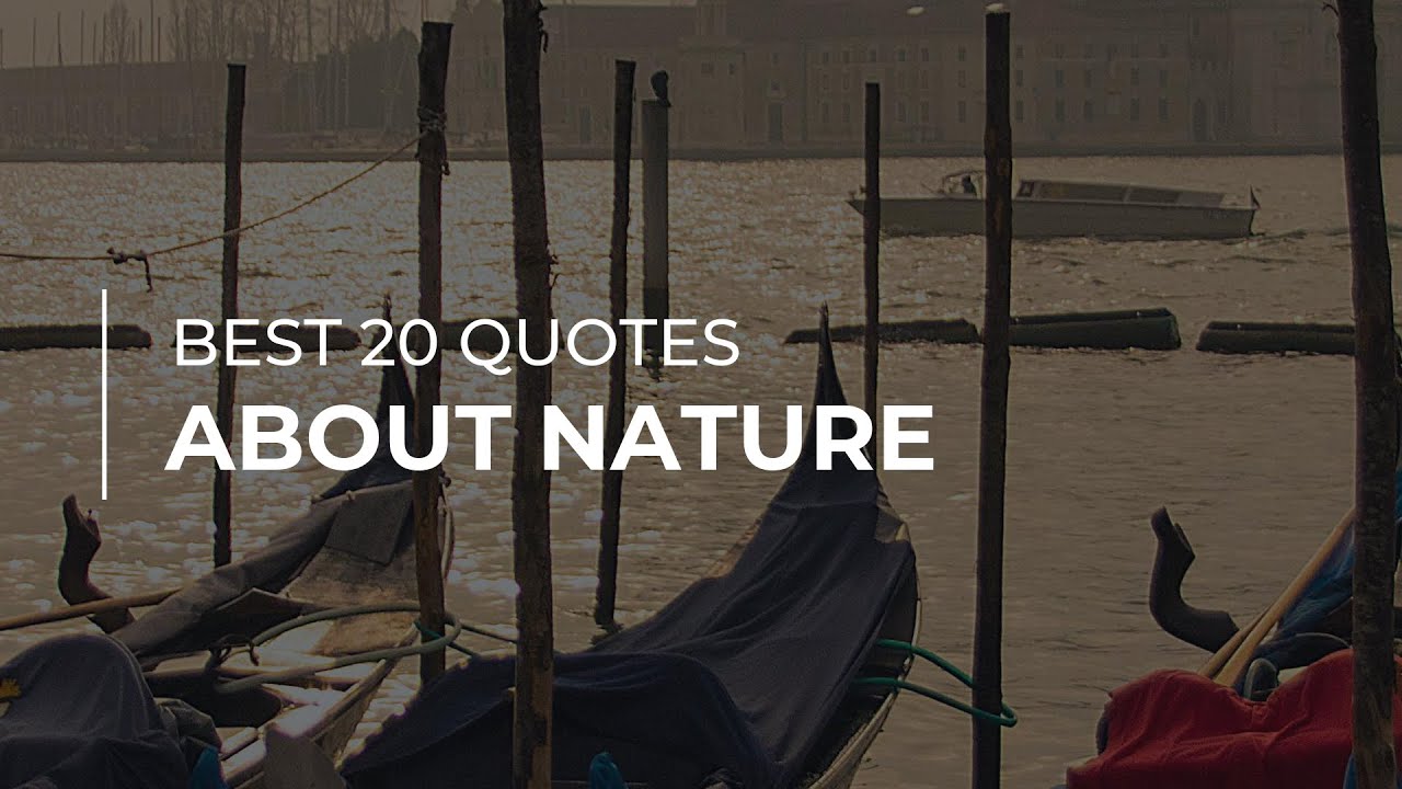 Best 20 Quotes about Nature | Beautiful Quotes | Good Quotes