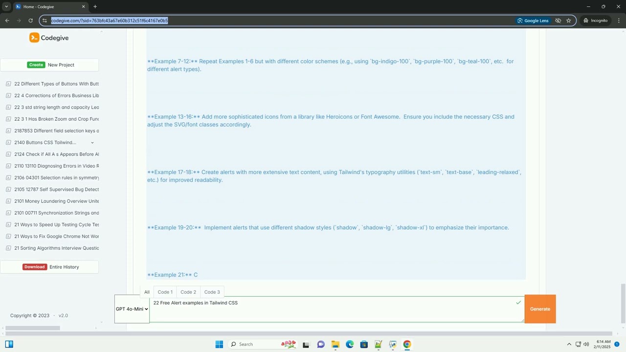 22 free alert examples in tailwind css