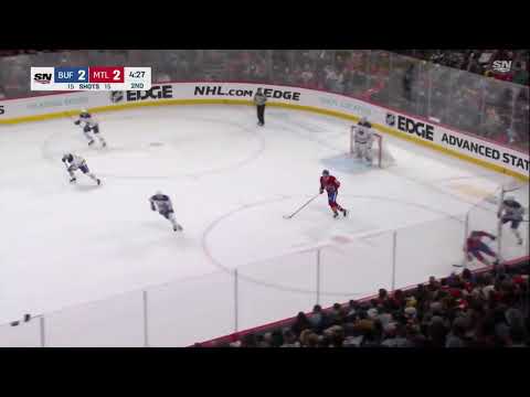 Arber Xhekaj Massive Hit On Zemgus Girgensons