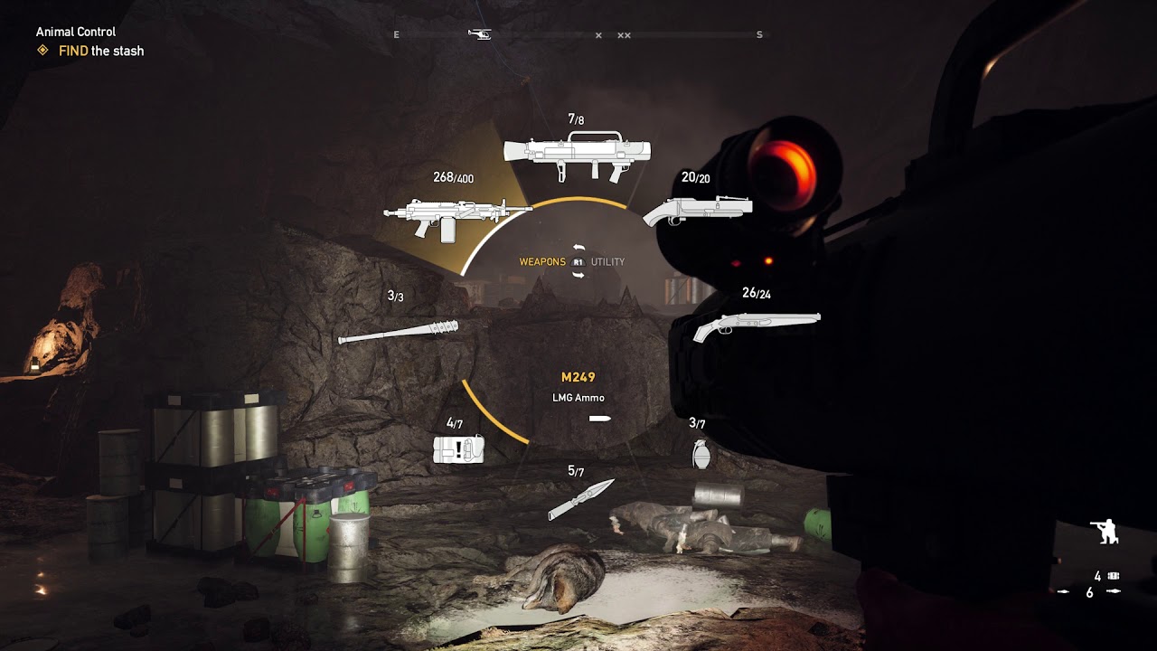 Far Cry 5 - Animal Control (Prepper Stash) Howling Cave (Cult Creates Judges) Find the Stash (2018)